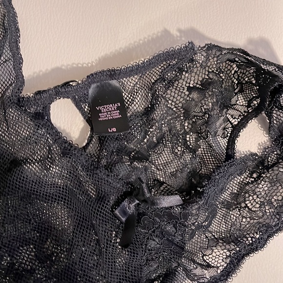 Victorias Secret Intimates And Sleepwear Victorias Secret Black Lace